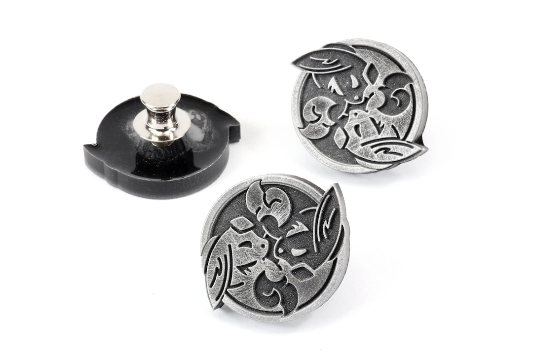 Carbuncle Final Fantasy Yin & Yang Pin - Carbuncle Yin Yang Metal ...