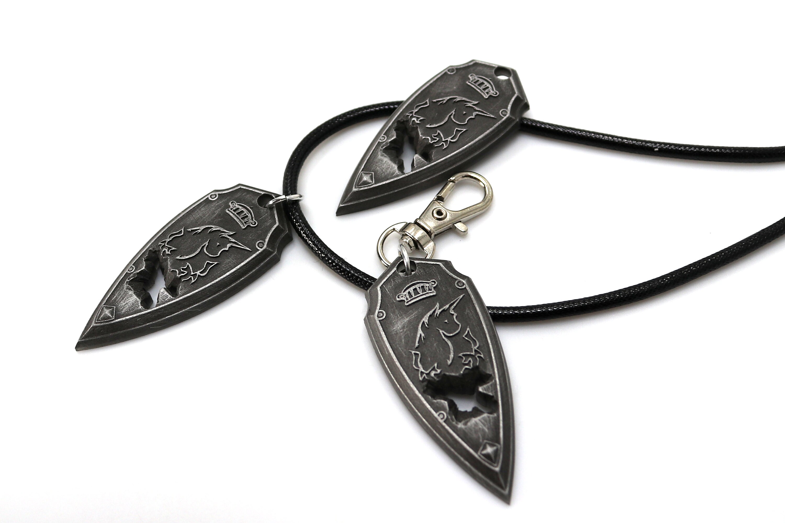 FFXIV Haurchefant Greystone Shield Pendant Shadowbringers - Etsy