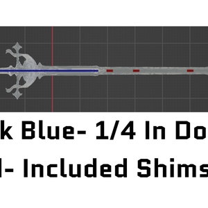 FFXIV Manderville Rapier DIY Cosplay Prop Kit - Red Mage Cosplay ...