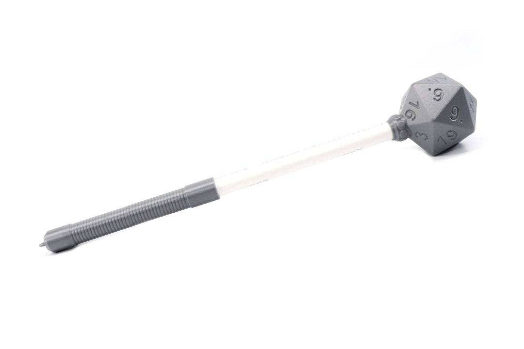 D20 Mace Club DIY Cosplay Prop Kit - RNG Weapon Cosplay Prop - Etsy