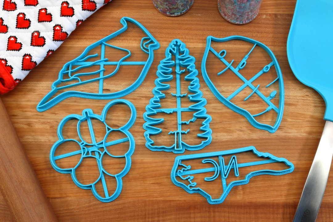 North Carolina Cookie Cutters - North Carolina State, Scuppernong ...