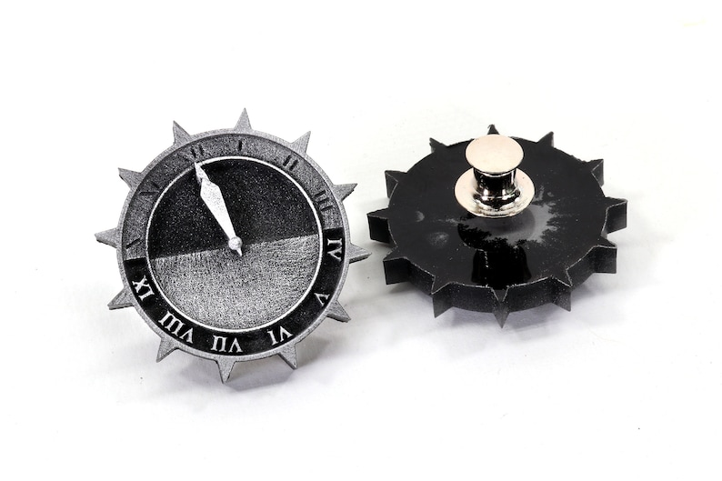 Persona 3 Dark Hour Clock Pin Persona Gift Shin Megami - Etsy