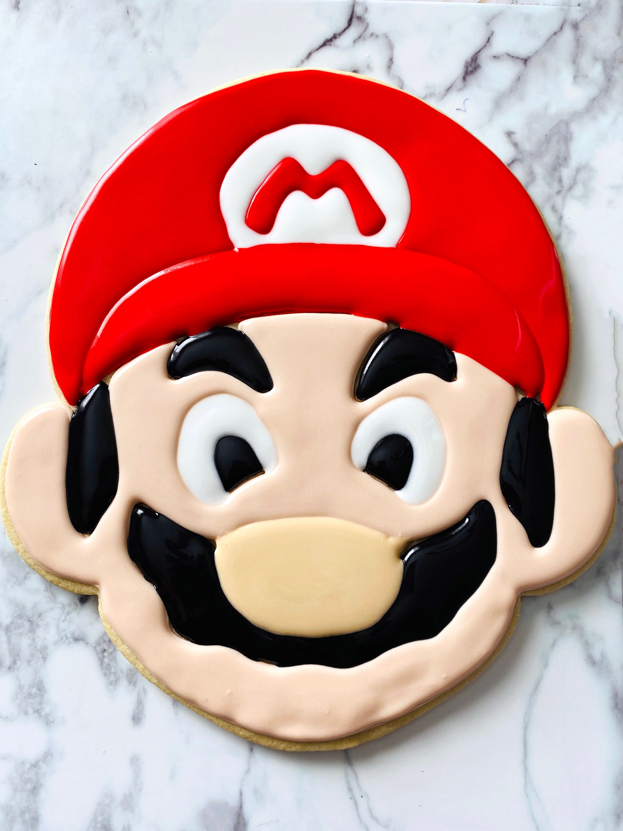 XL Mario Cookie Cutter – Super Mario Bros Cake Decorating - Etsy