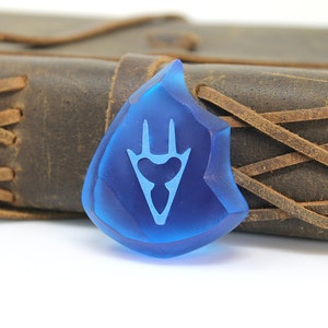 Clear Dragoon FFXIV Glow in the Dark Soul Crystal/drg Job Stone Final ...