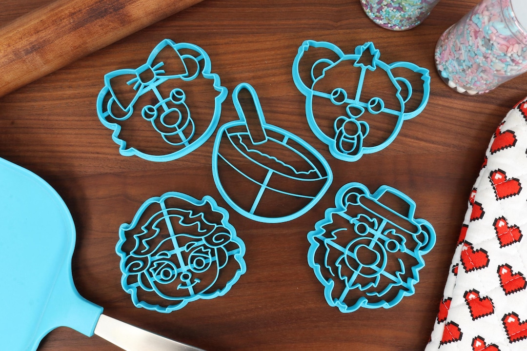 Goldilocks and the Three Bears Cookie Cutters: Storytime Baking - Etsy