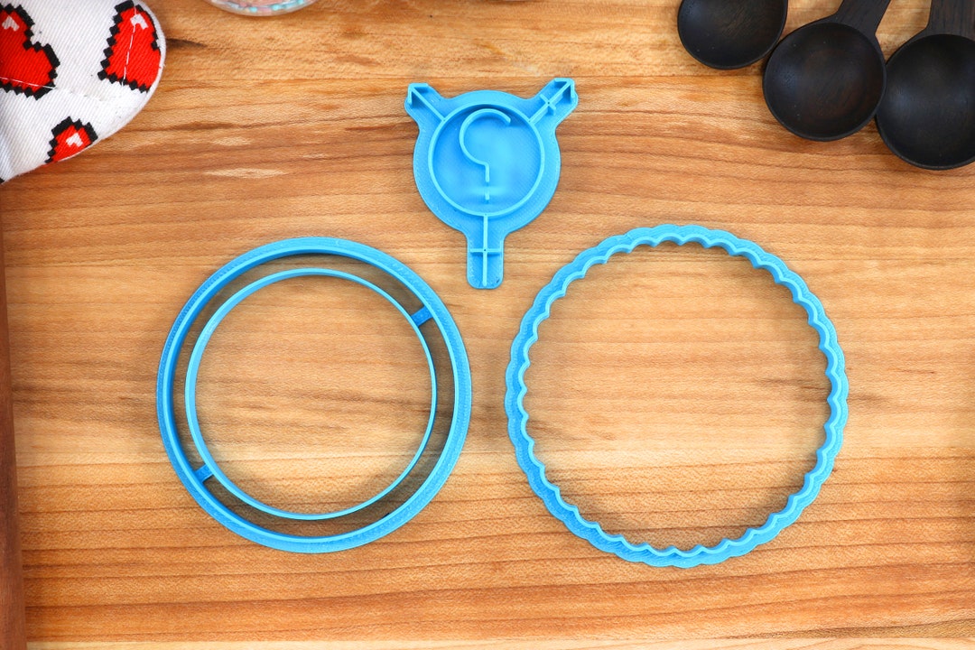 Gender Reveal Linzer Tart Cookie Cutter - Baby Shower Gender Reveal - Etsy