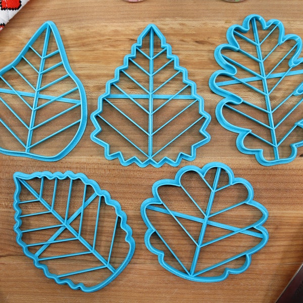 Leaf Shaped Cookie Cutter - Etsy