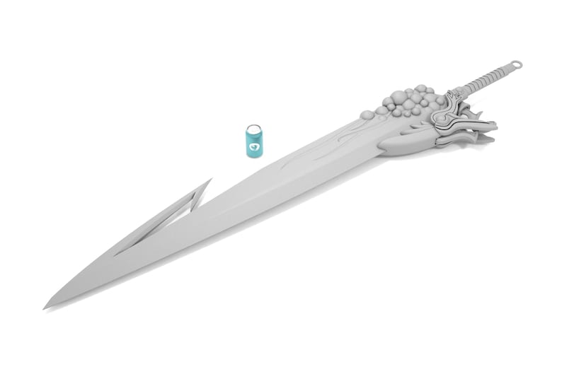 Tidus Brotherhood Sword DIY Cosplay Prop Kit - Final Fantasy X (82 ...