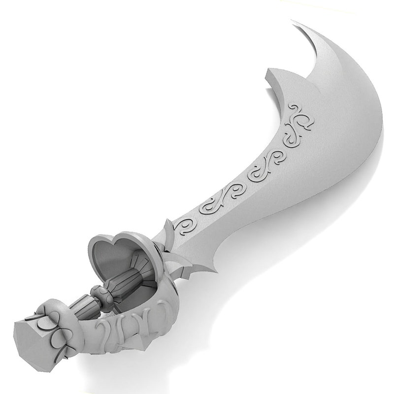 Scimitar Sword Prop - Etsy