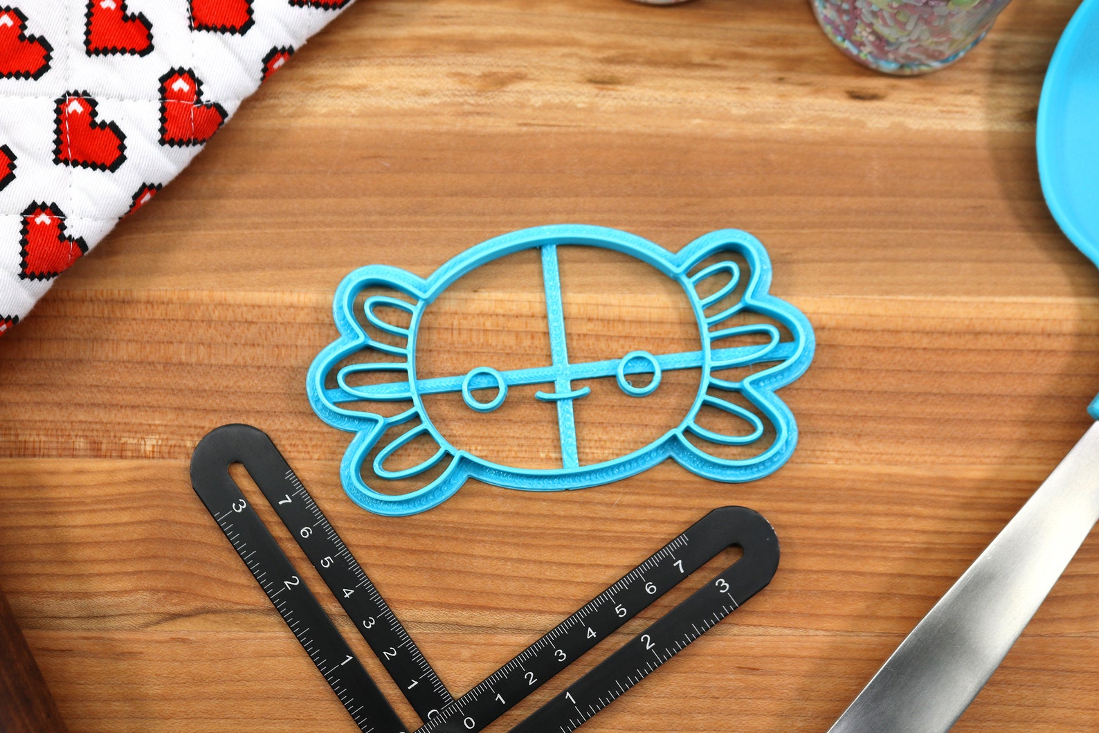 Axolotl Cookie Cutters Set 2 Axolotl Body, Axolotl Face, Axolotl Happy ...