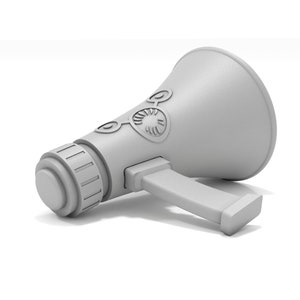 Cursed Speech Megaphone DIY Cosplay Prop Kit - Etsy