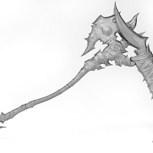 FFXIV Manderville Scythe Reaper DIY Cosplay Prop Kit - Etsy