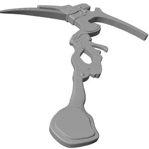 Explosive Pickaxe Prop: Blaze Reap 3D Print Model (cosplay Download) - Etsy