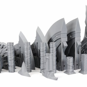 FFXIV Skullrender DIY Cosplay Prop Kit Skullrendergreataxe - Two Handed ...