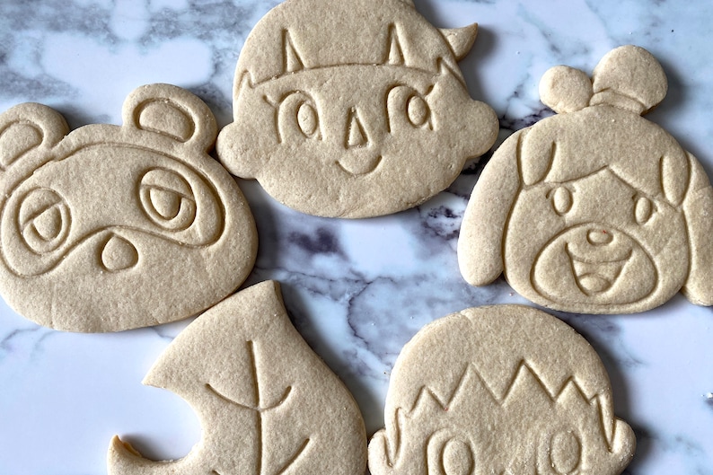 Animal Crossing Cookie Cutters: Tom Nook, Isabelle, Villagers - Etsy