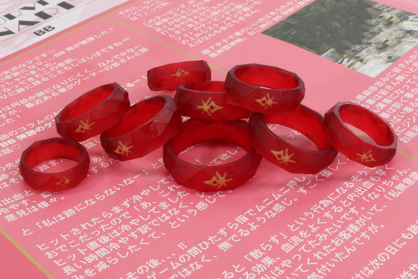 Dark Knight FFXIV Ring Glow in the Dark Soul Crystal/drk Job | Etsy