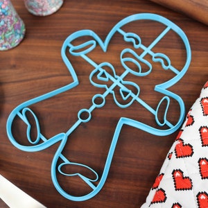 XL 10 Inch Gingerbread Man Cookie Cutter - Holiday Gingerbread ...