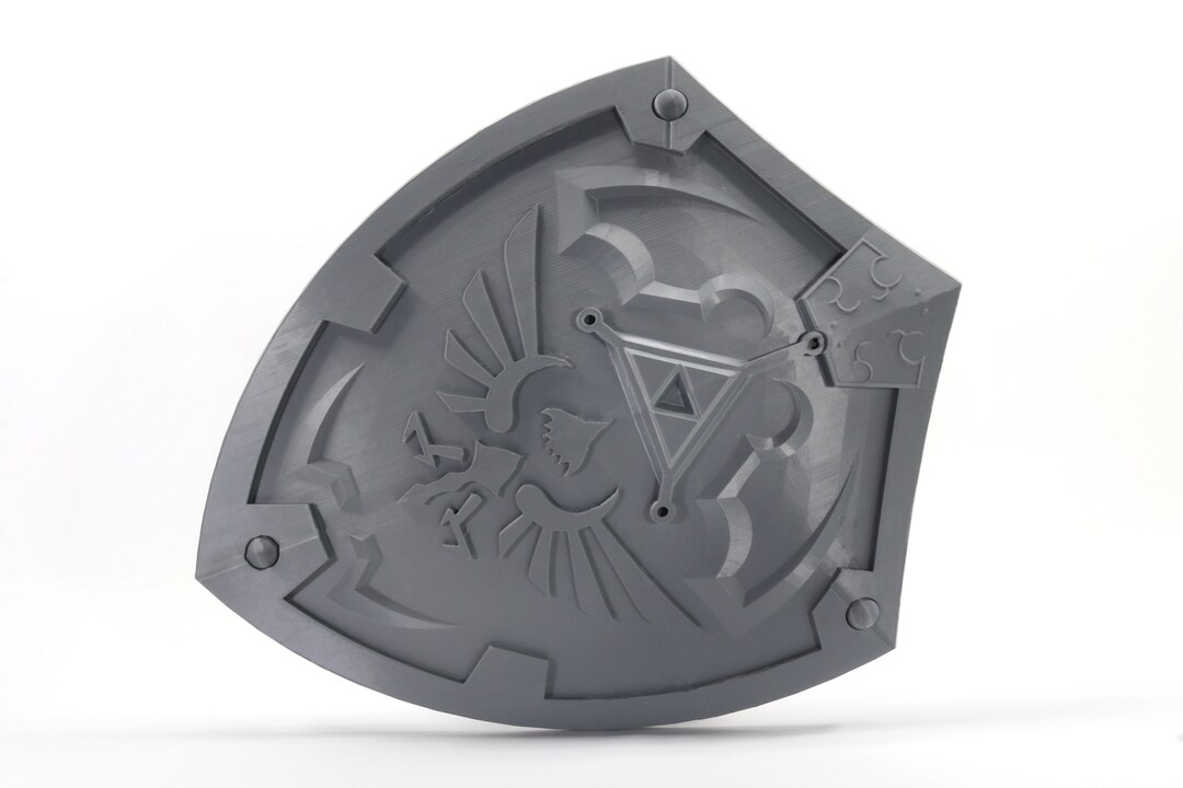 XL Zelda Hylian Shield DIY Cosplay Prop Kit - Tears of the Kigndom ...