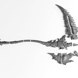 FFXIV Manderville Scythe Reaper DIY Cosplay Prop Kit - Etsy