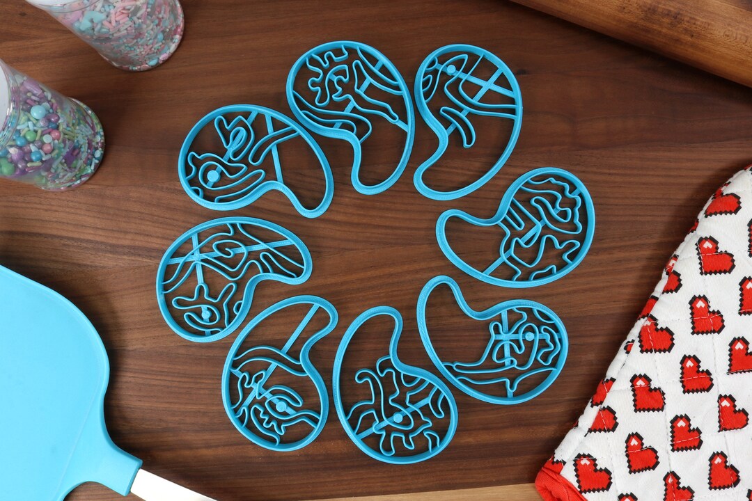 Tears of the Kingdom Cookie Cutters - Stone of Darkness, Fire, Light ...