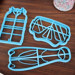 Scuba Diving Cookie Cutters, Set 1 Depth Gauge, Scuba Fins, Scuba ...