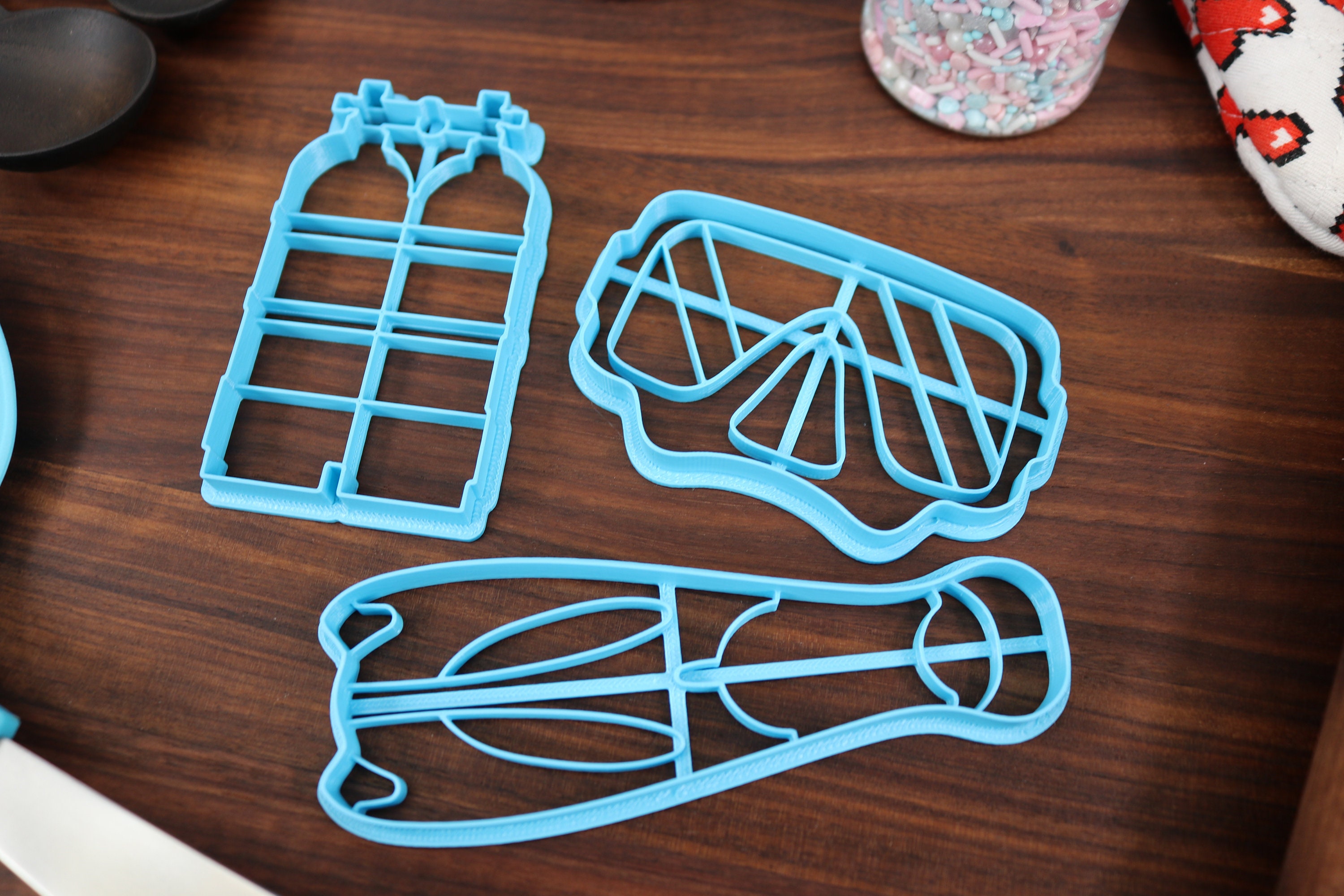 Scuba Diving Cookie Cutters: Diver, Tank, Fins, Goggles - Set 1 - Etsy