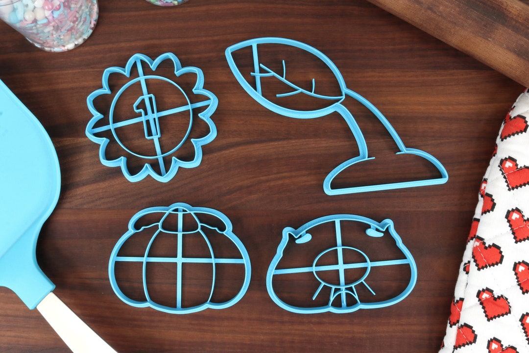 Plant Minions Items & Objects - Cookie Cutters - Pellet Posy, Pickpick ...