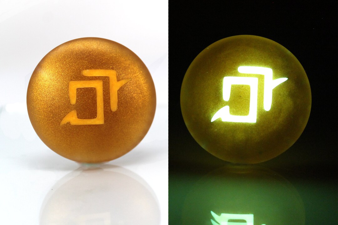 Clear Astrologian FFXIV Glow in the Dark Soul Crystal/ast Job Stone ...