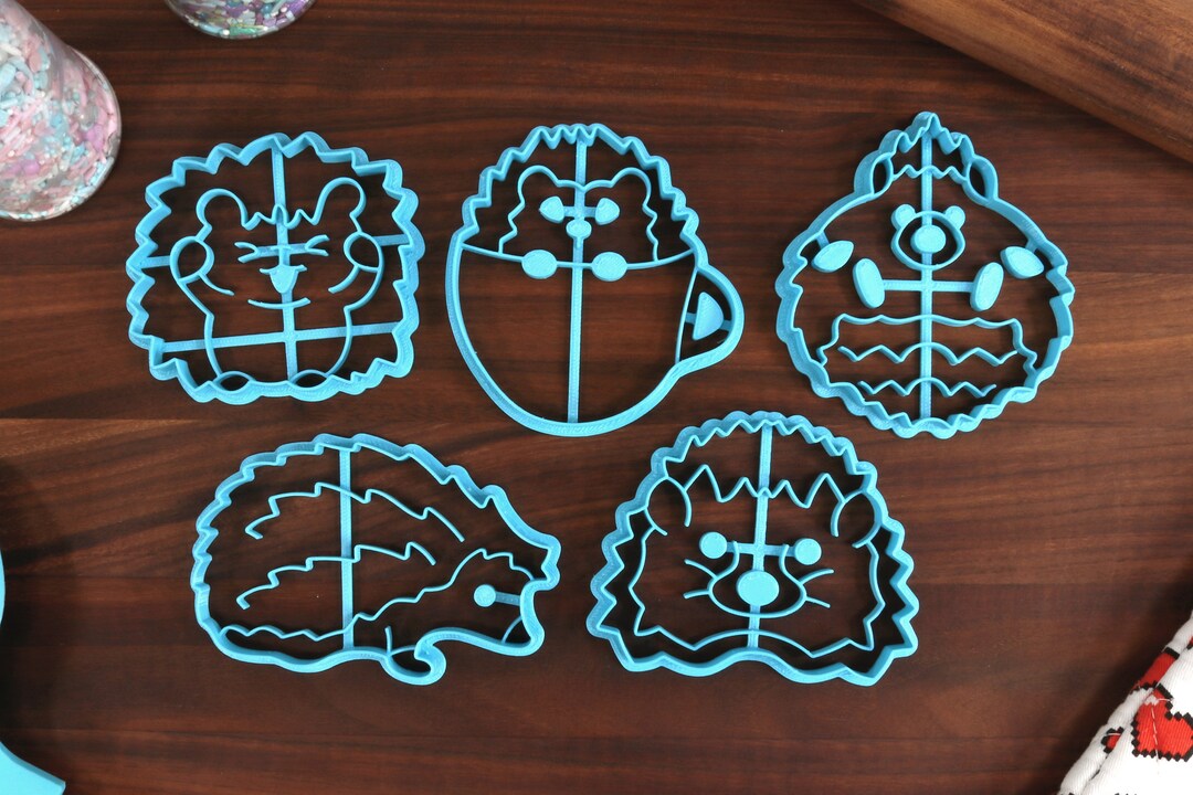 Hedgehog Cookie Cutters – Cute Animal Cookies, Baking Supplies - Etsy