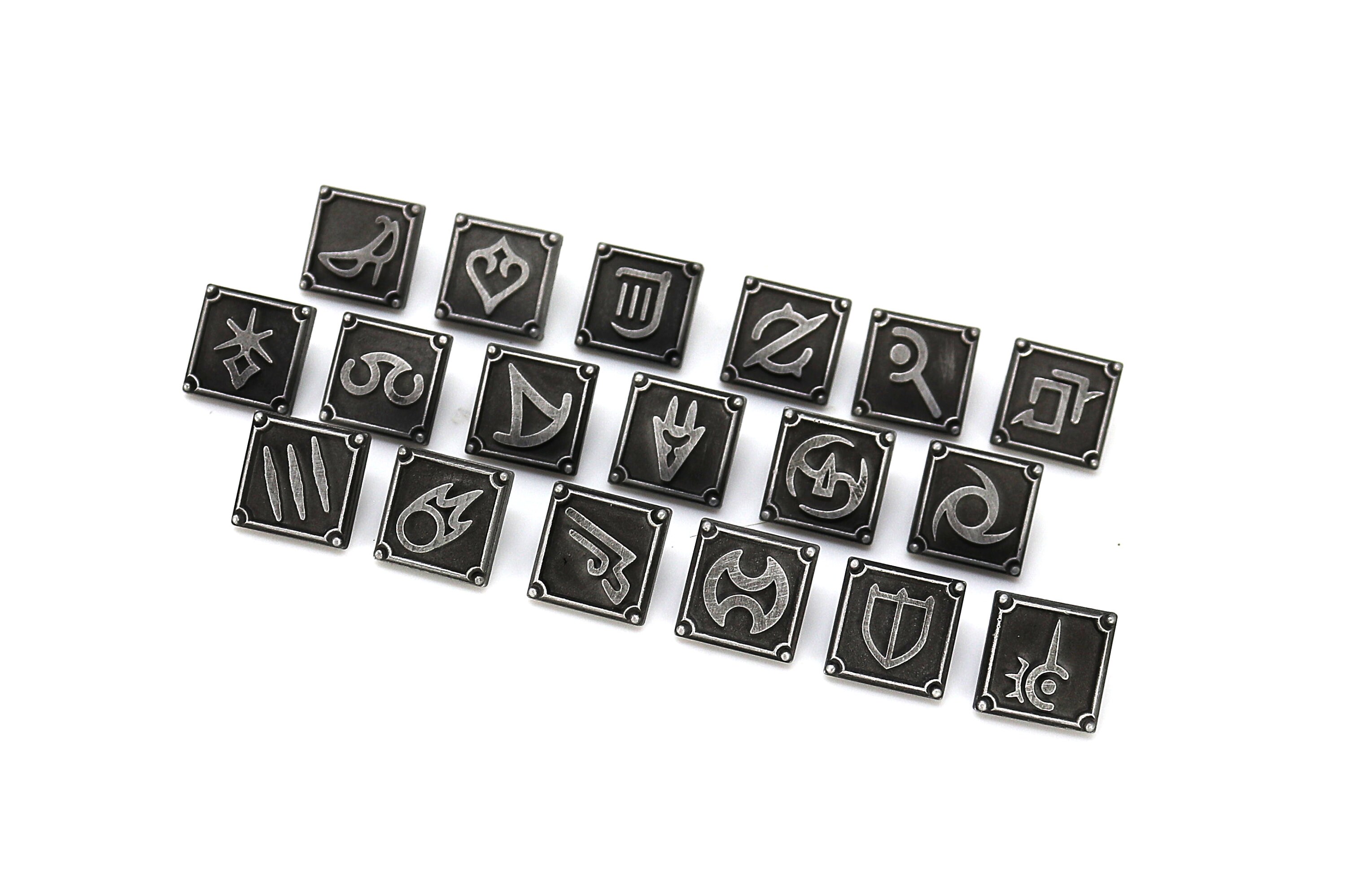 Dark Knight FFXIV Job Pin DRK Metal Resin Final Fantasy 14 - Etsy