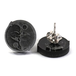 Moogle Final Fantasy X Yin & Yang Earrings Pair - Final Fantasy 9 ...