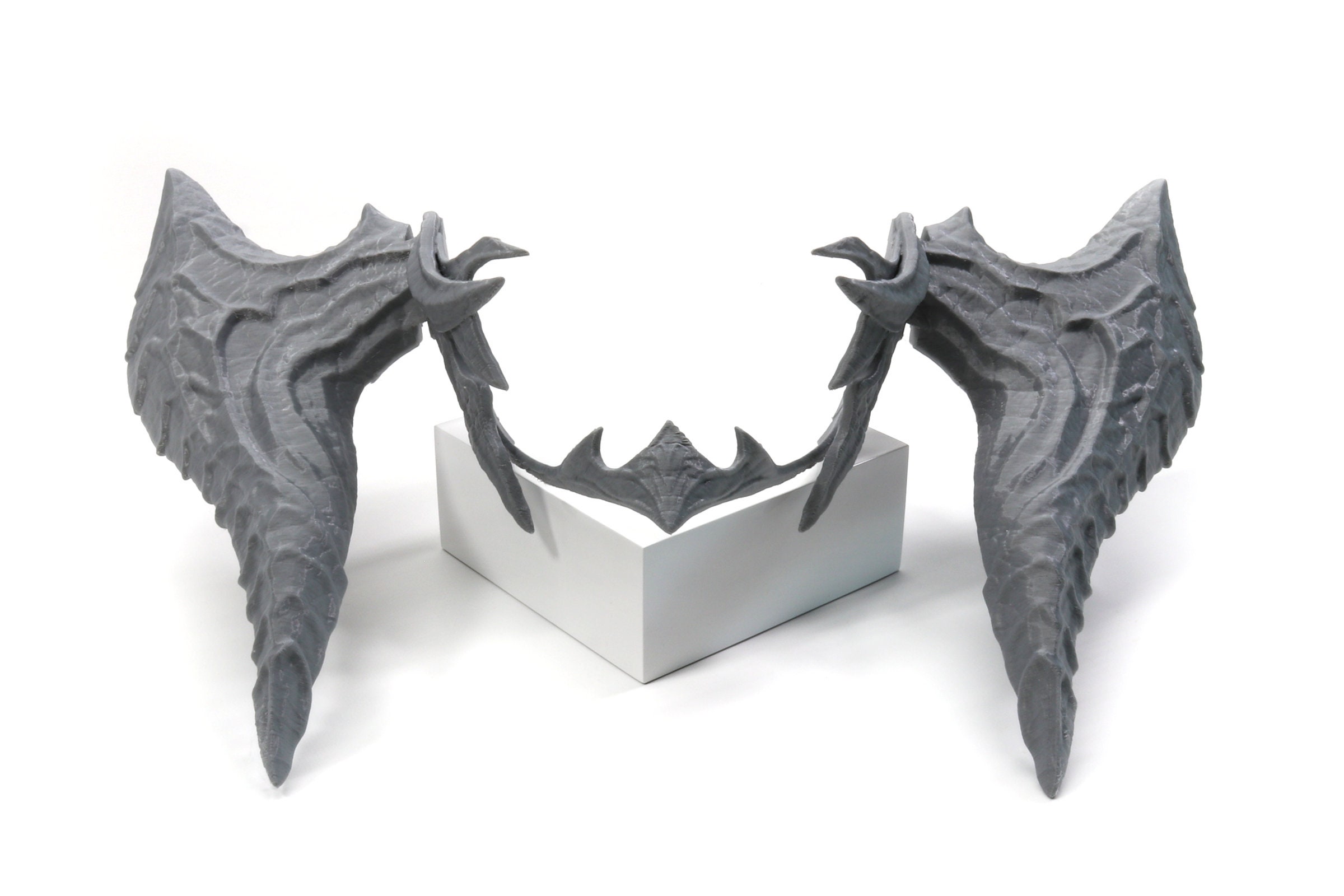 FFXIV Au'ra Male Horns 03 DIY Cosplay Prop Kit - Final Fantasy 14 - Etsy