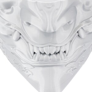 Oni Mask DIY Cosplay Prop Kit - Japanese Facemask - Dystopian Warding ...