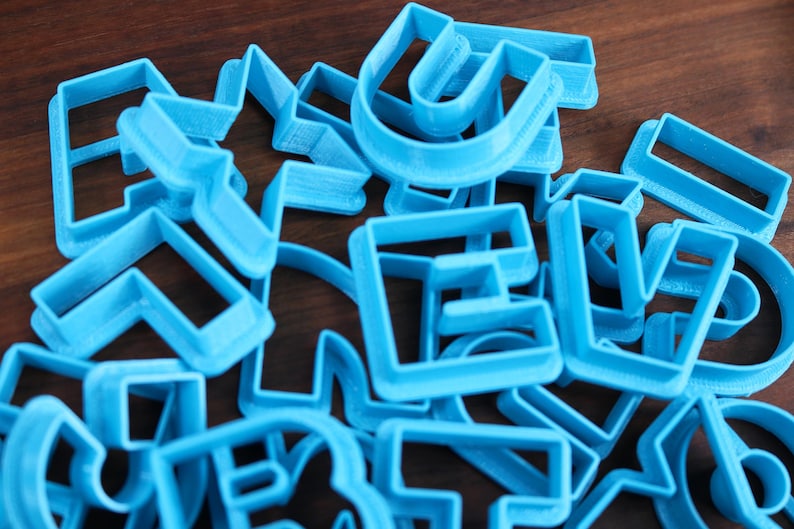 Galaxy Font Cookie Cutters: Space Letters for Cake Decorating - Etsy ...