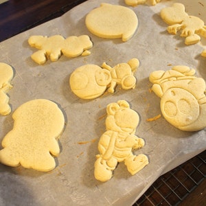 Mario Odyssey Cookie Cutters: Toad, Shy Guy, Koopa Troopa, Boo - Etsy