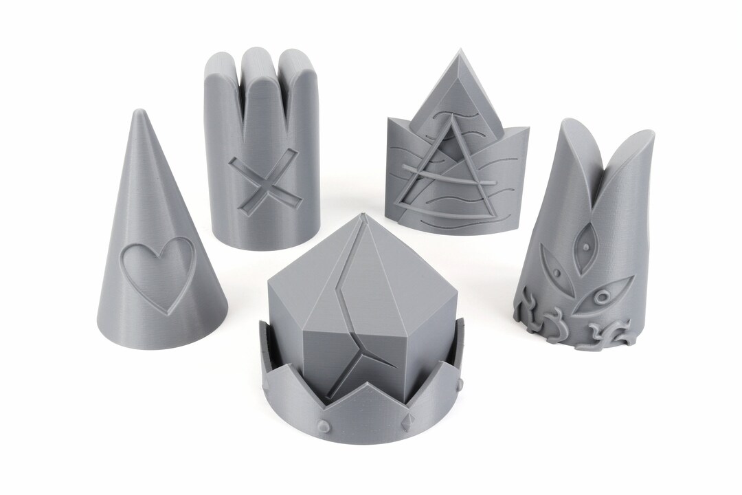 Extra Cult Lamb Crowns DIY Cosplay Props - Cult Lamb's Crown Hat ...