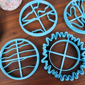 Solar System Cookie Cutters, Set 1 - Earth, Mars, Mercury, Venus, the ...