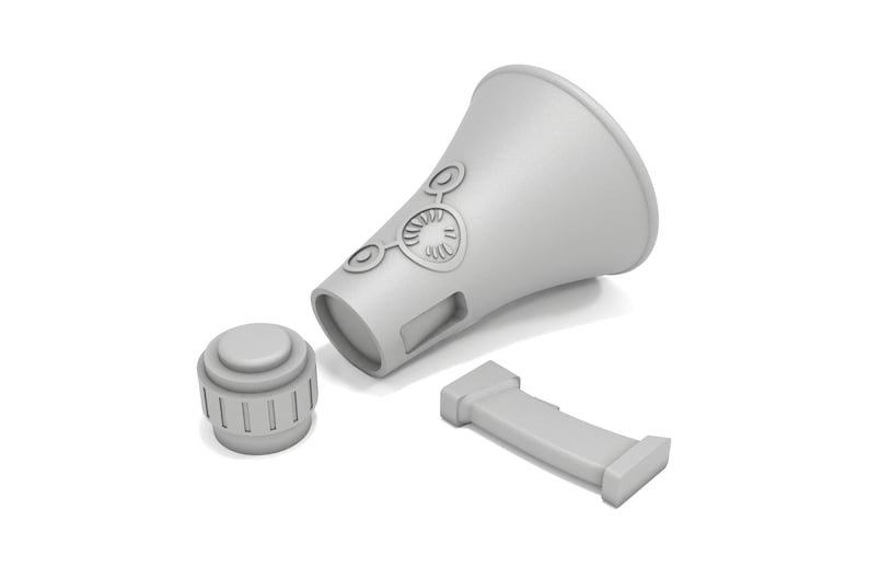 Cursed Speech Megaphone DIY Cosplay Prop Kit - Etsy