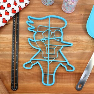 XL 12 Inch Deltarune Spamton Body Cookie Cutter Spamton Cake Undertale ...