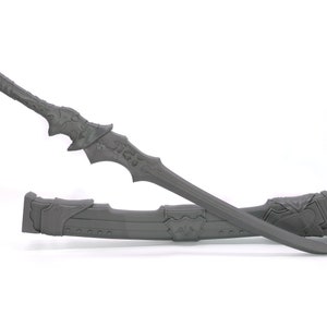 FFXIV Hoshikiri Sword and Sheathe DIY Cosplay Prop Kit - Samurai ...