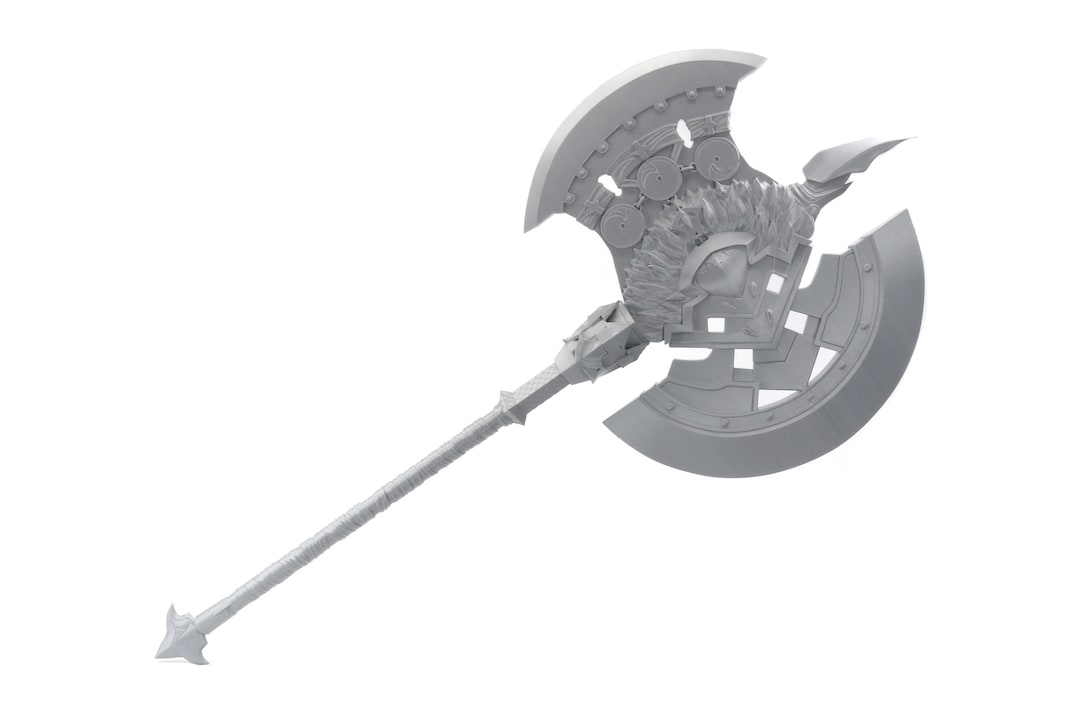 FFXIV Skullrender Greataxe Two Handed Axe War Battle Axe DIY Cosplay ...