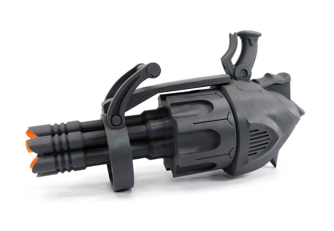 Cyberpunk Minigun DIY Cosplay Prop Kit - Cyberpunk Cosplay Pistole ...