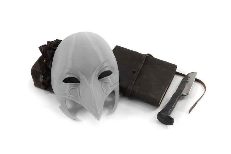 FFXIV Elidibus Ascian Mask DIY Cosplay Prop Kit Ascian - Etsy México