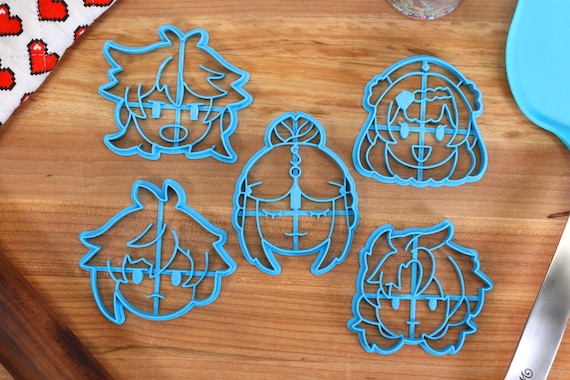 Genshin Impact Cookie Cutters Chibi Faces Set 5 Albedo - Etsy