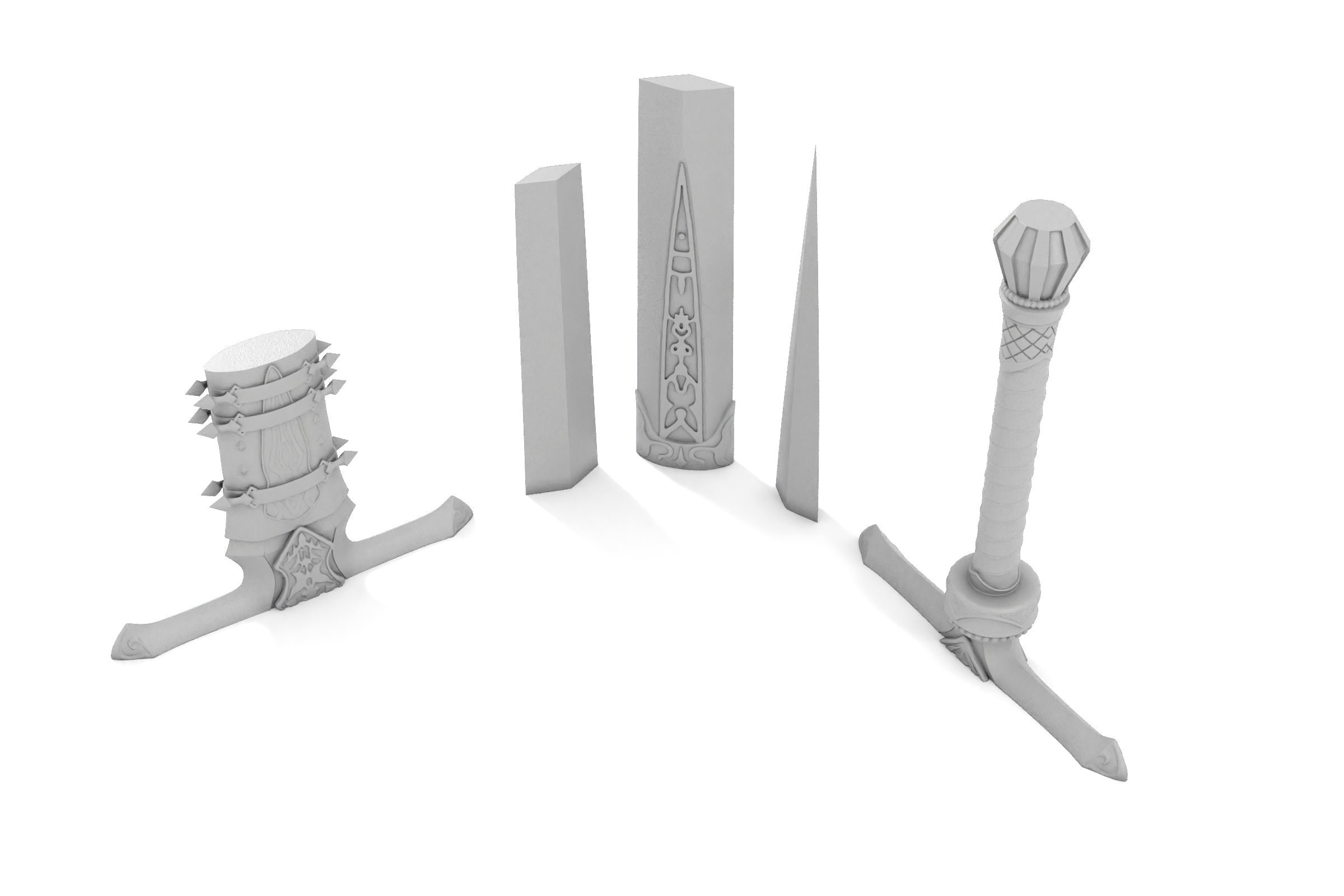 Viper FFXIV Cosplay Prop Kit - Dawntrail Dual Swords - Etsy