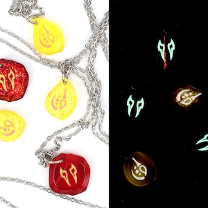 FFXIV Soul Crystal Necklace: Glow Job Stone Locket Charm JSLKT1 - Etsy