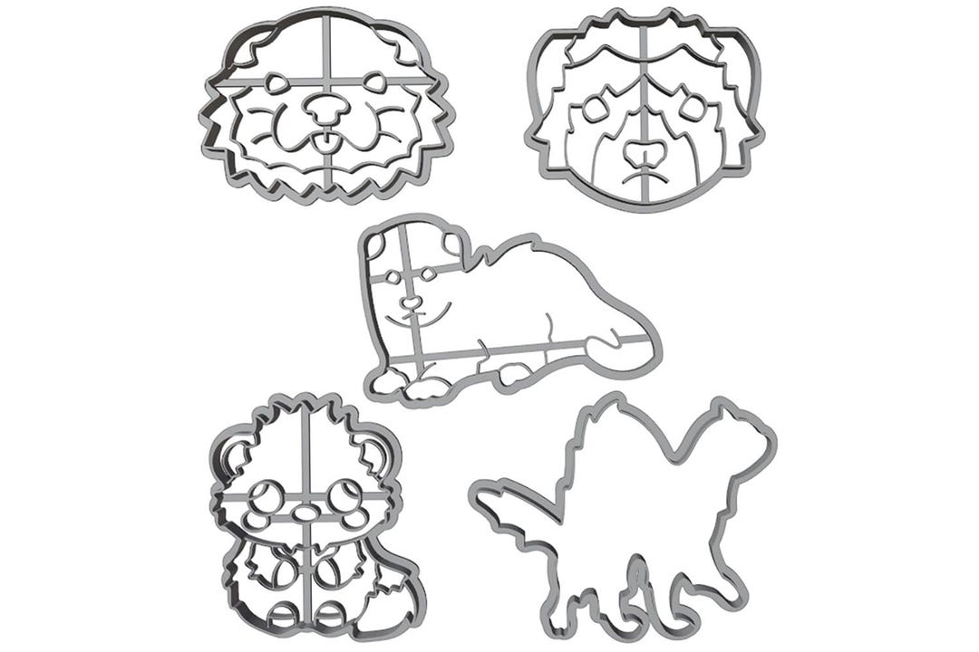Funny Ferrets Cookie Cutter 3D Print Models - European Polecat Cooking ...