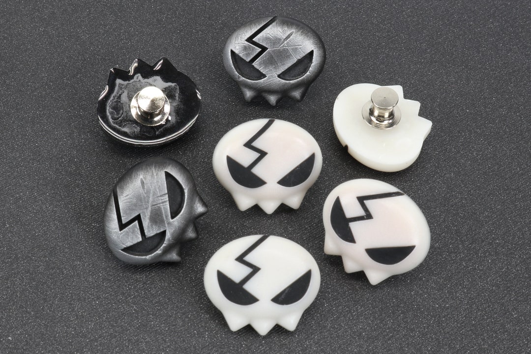 Yoko Litner Hair Clip Pin - Glow in the Dark - Skull Hair Pin - Gurren ...