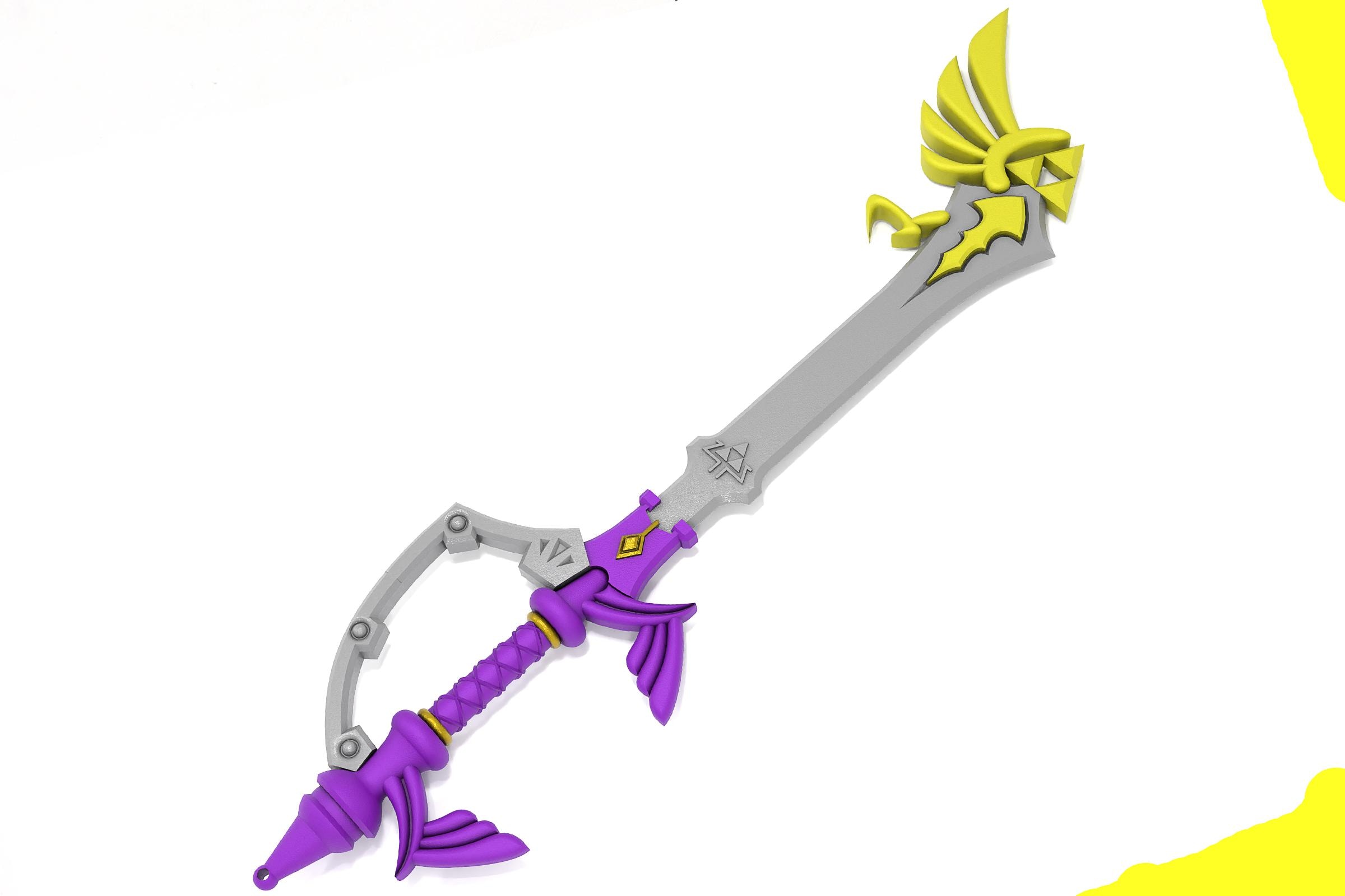 Hyrule Keyblade DIY Cosplay Prop Kit - Zelda Kingdom Hearts - Etsy