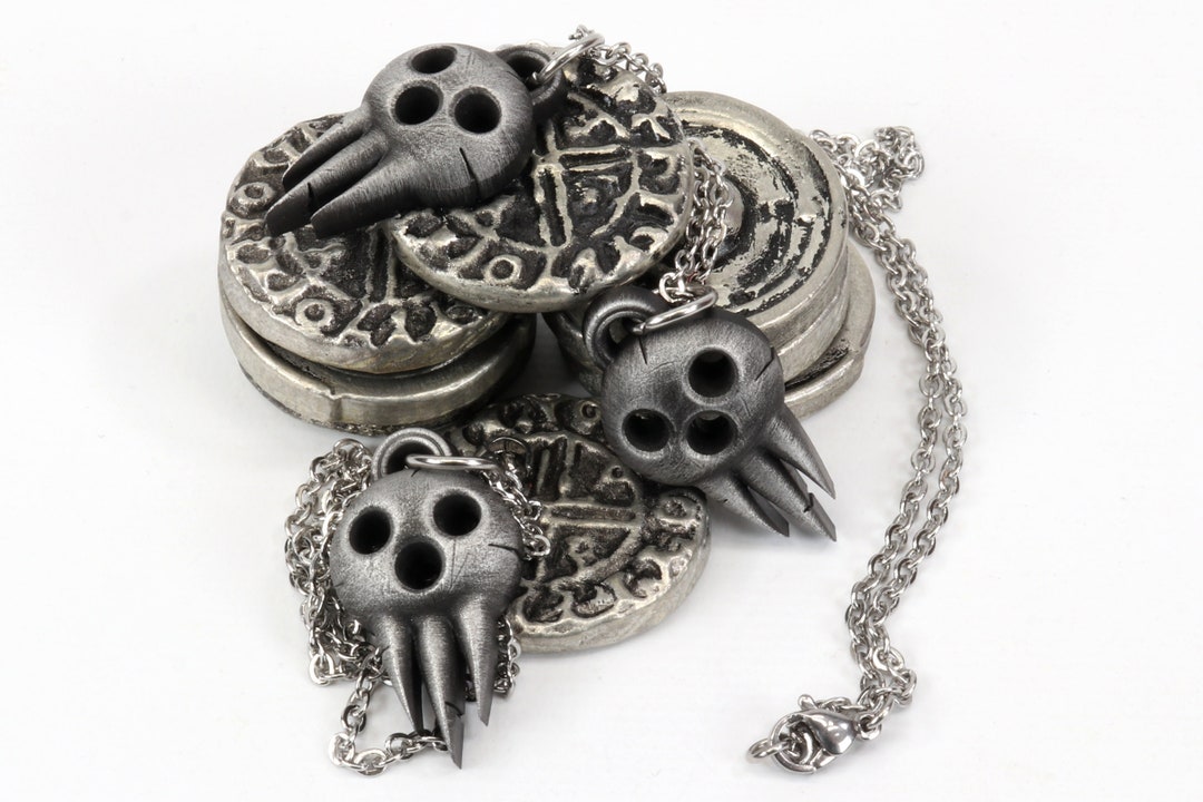 Lord Death's Mask Locket - Shinigami Mask- Grim Reaper Mask, Lord Death ...